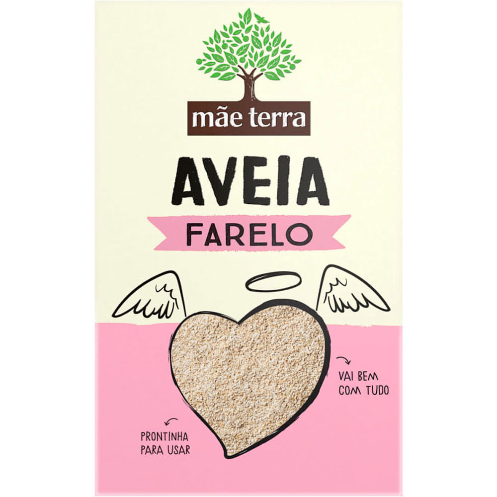 AVEIA ORGANICA FARELO MAE TERRA 170G - redemix