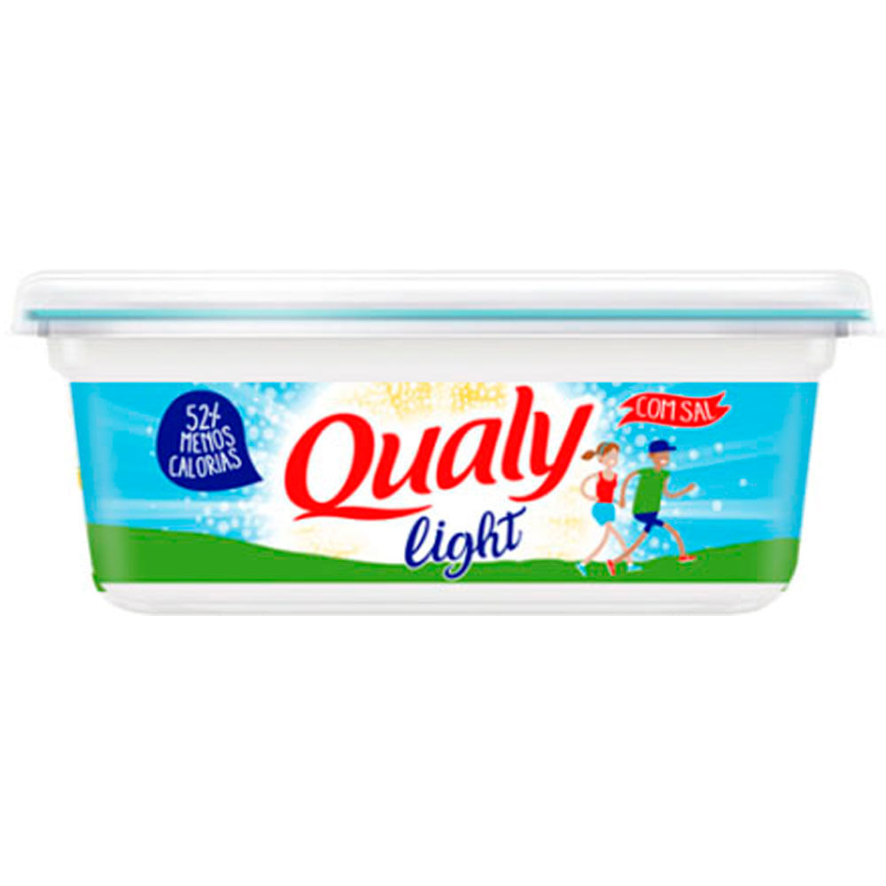 MARGARINA QUALY ZERO LACTOSE 250G - redemix