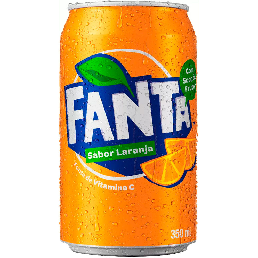 REFRIGERANTE FANTA LARANJA 350ML - redemix