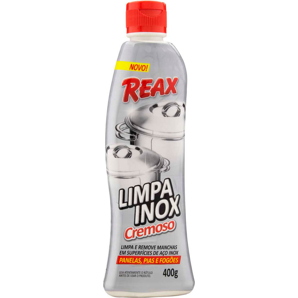 LIMPADOR INOX REAX 400G - redemix
