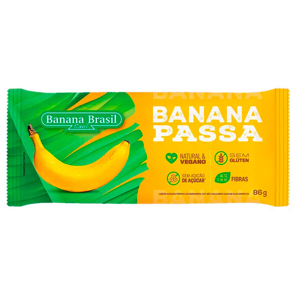 BANANA PASSA BANANA BRASIL 86G - redemix