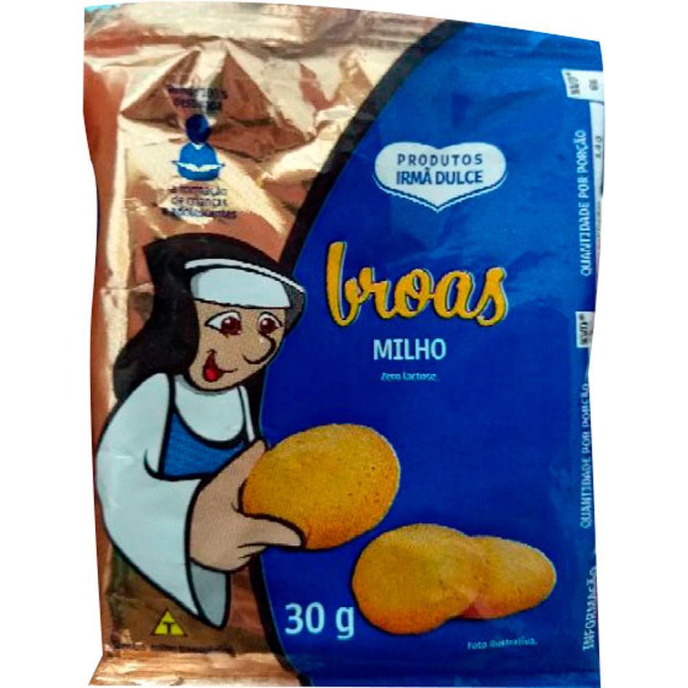 BROA MILHO SANTA DULCE 30G - redemix