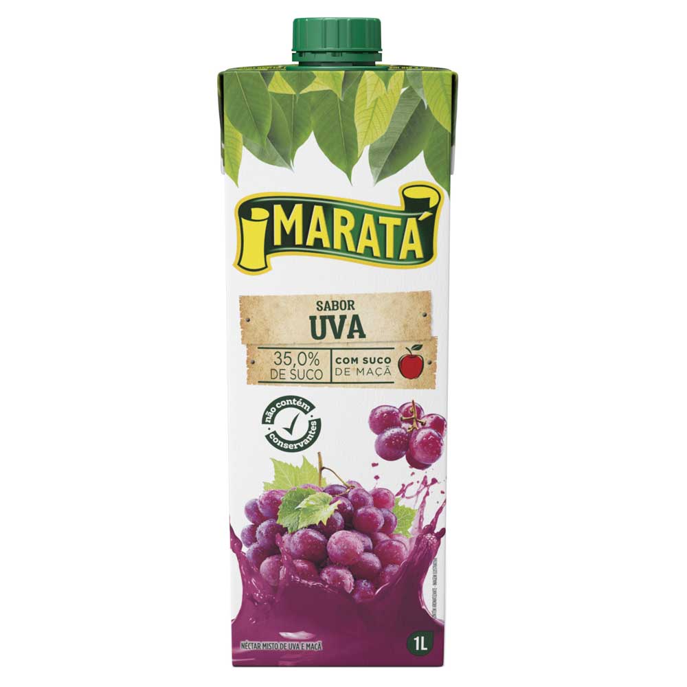 SUCO DE UVA MARATÁ 1L - redemix