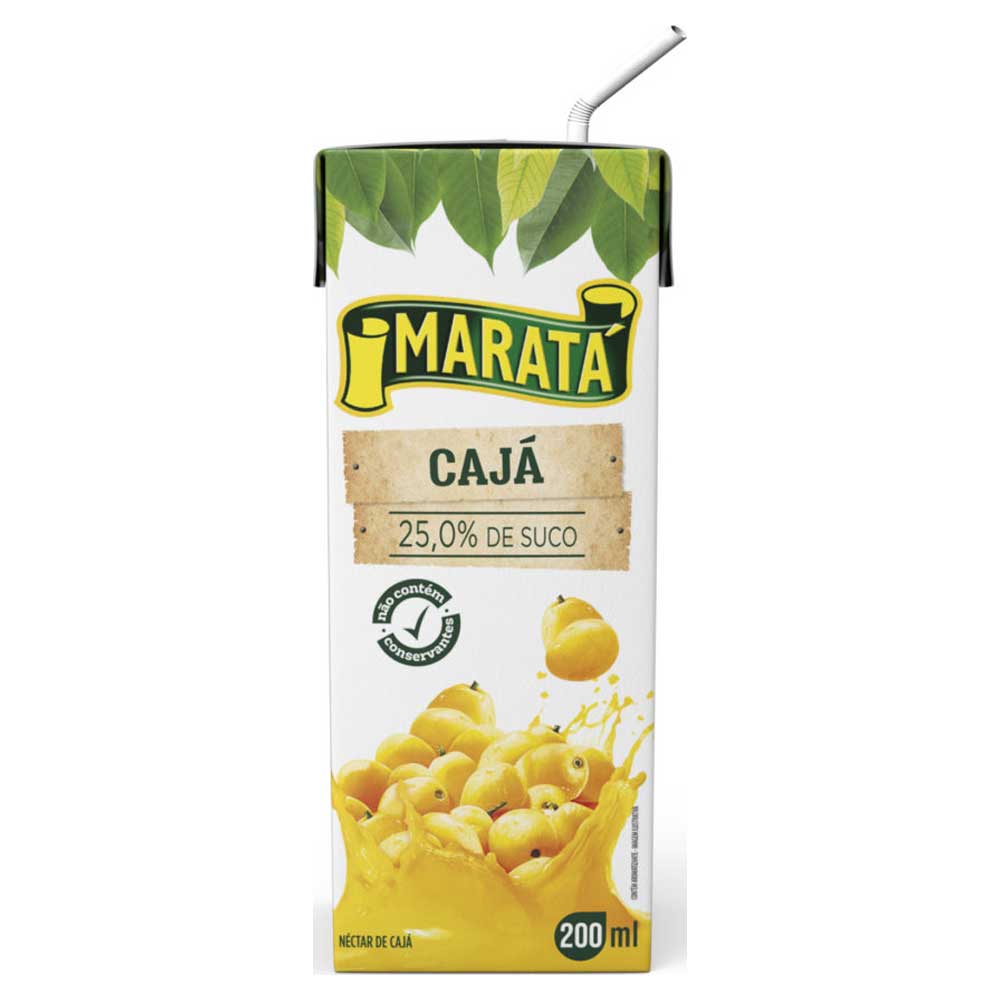 SUCO DE CAJÁ MARATÁ 200ML - redemix