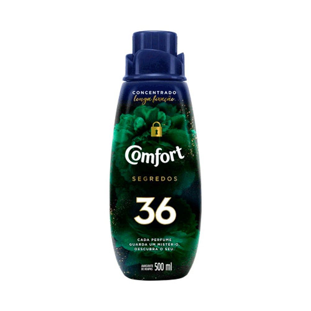 AMACIANTE CONCENTRADO COMFORT 36 SEGREDOS 500ML - redemix