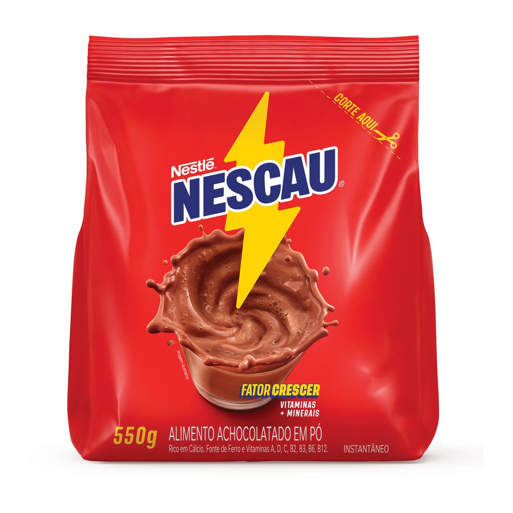 ACHOCOLATADO EM PÓ NESCAU 550G - redemix