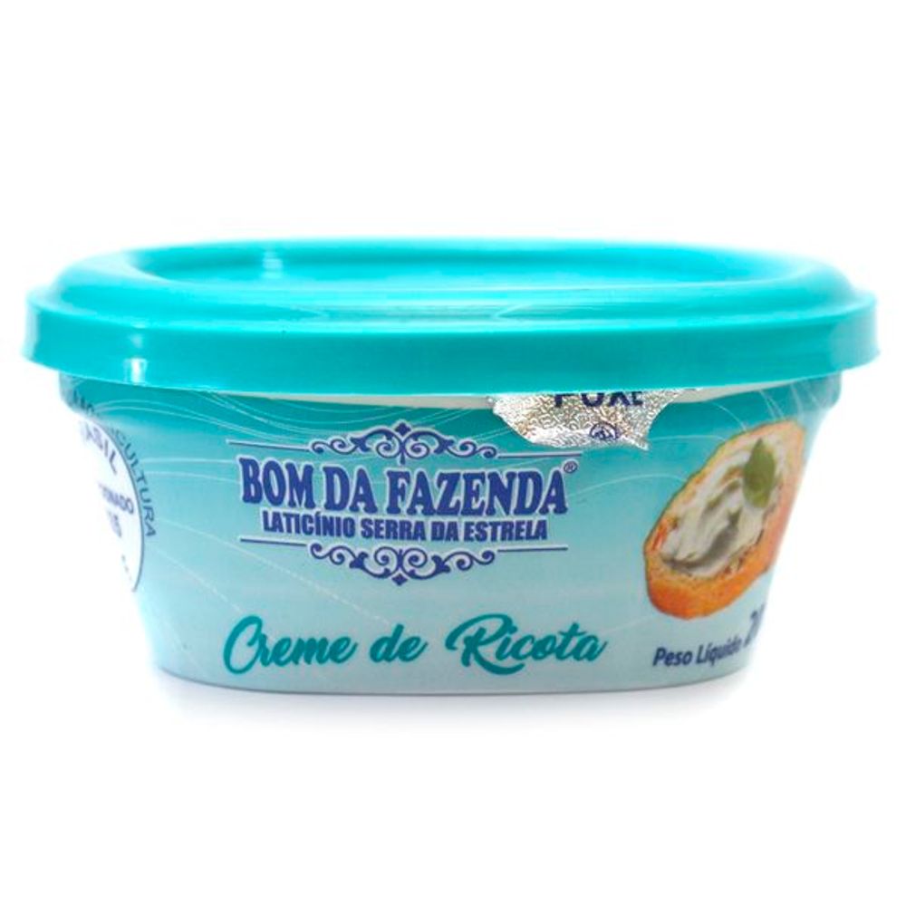 CREME DE RICOTA BOM DA FAZENDA 200G - redemix