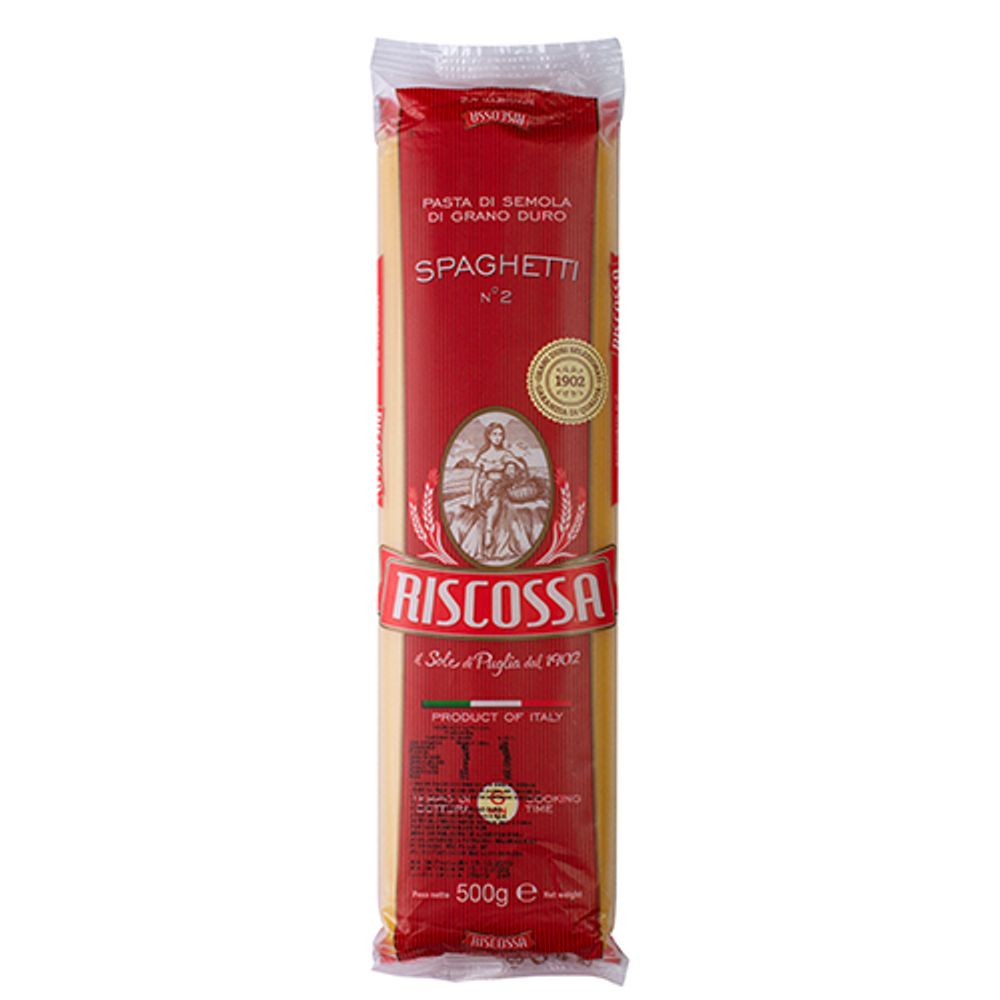 MASSA ITA SPAGHETTI RISCOSSA 500G - redemix