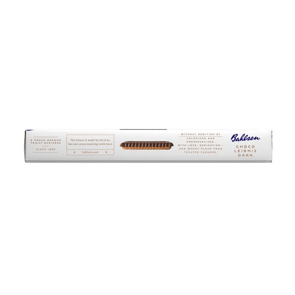 BISCOITO BAHLSEN CHOCOLATE LEIBNIZ DARK 125G - redemix