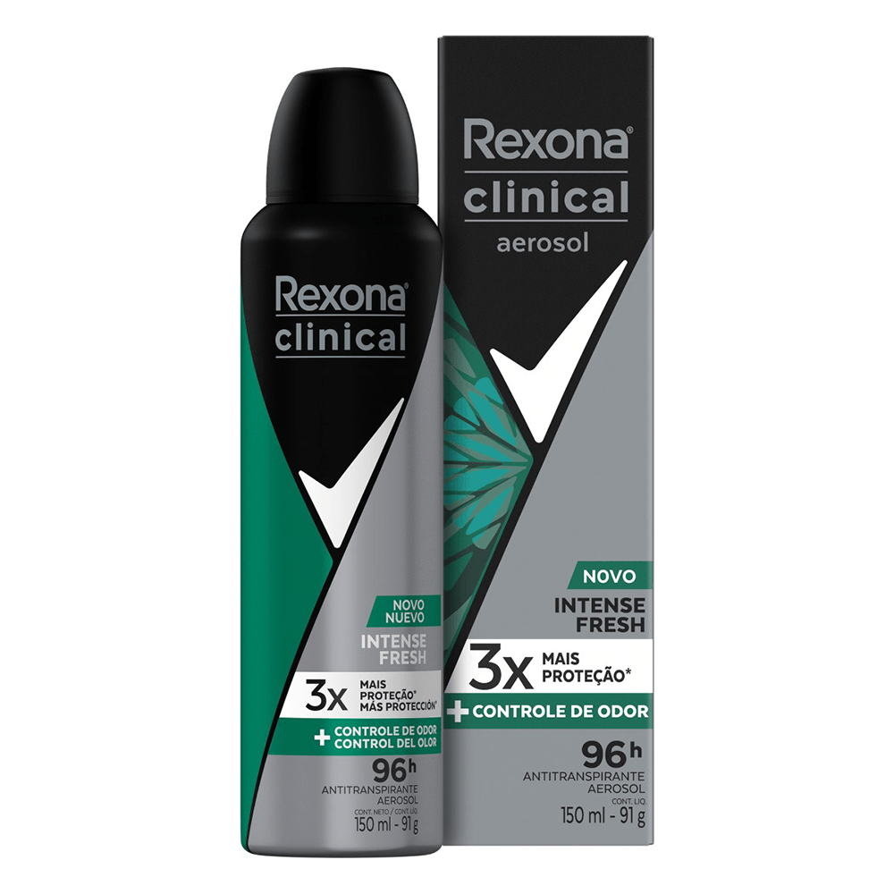 DESODORANTE AEROSOL REXONA INTENCIFICADOR 96 HORAS 150ML - redemix