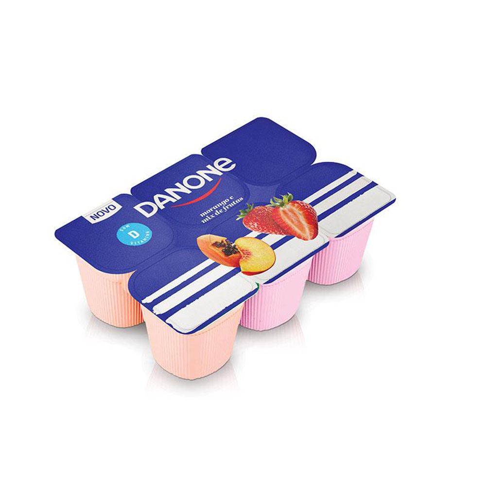 BEBIDA LACTEA DANONE MIX FRUTAS 510G - redemix