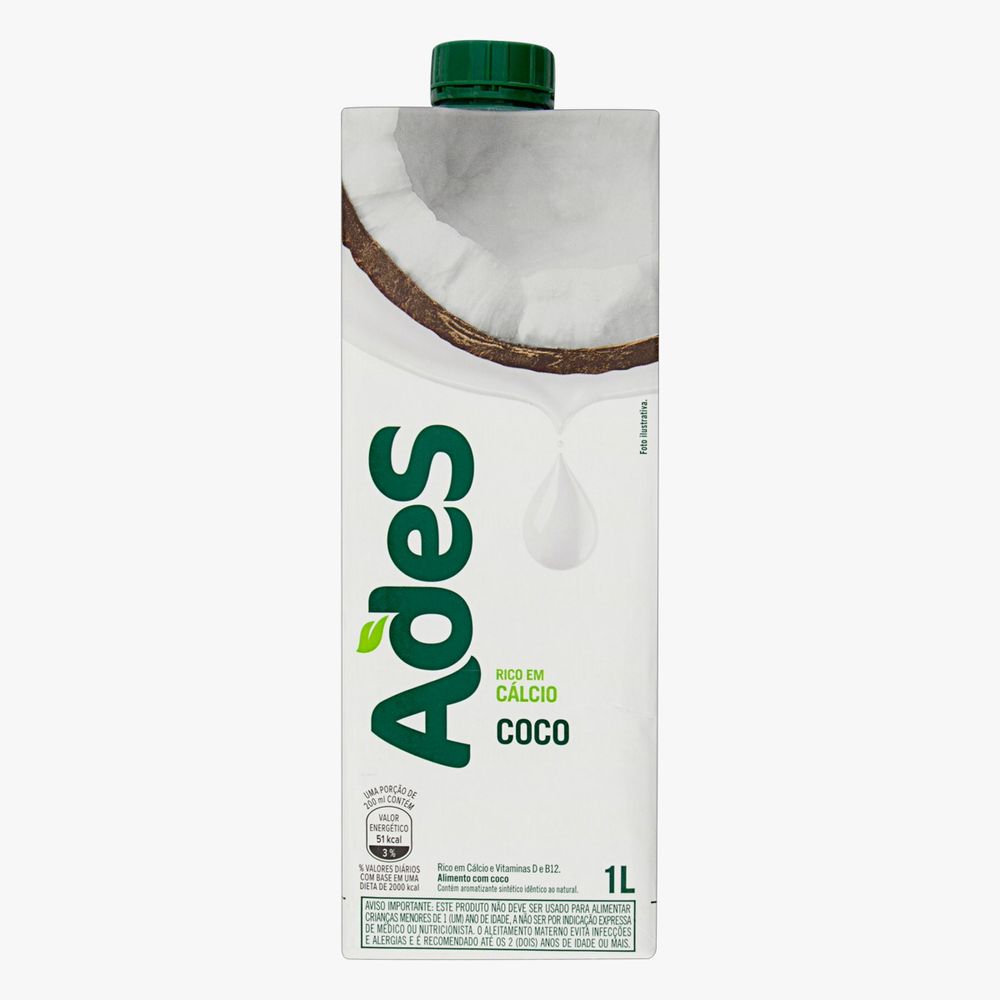 BEBIDA SOJA ADES COCO 1L - redemix
