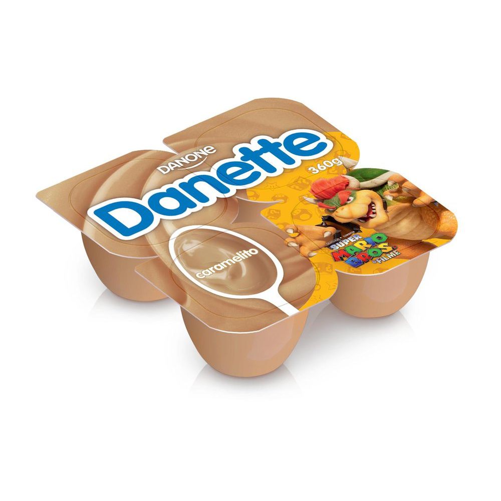 SOBREMESA DANETTE CARAMELITO 360G - redemix