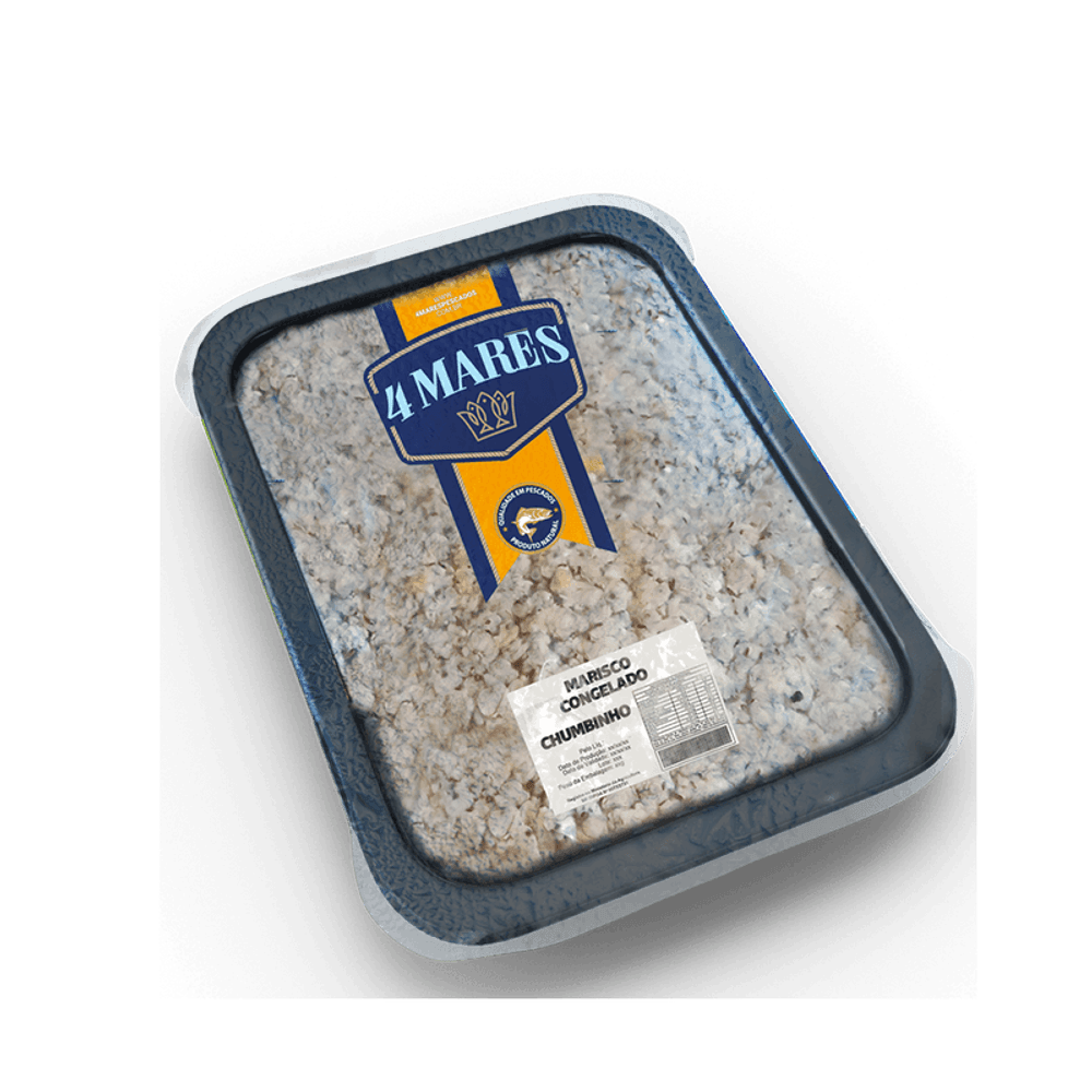 CHUMBINHO CONGELADO 4 MARES BANDEJA 400G - redemix