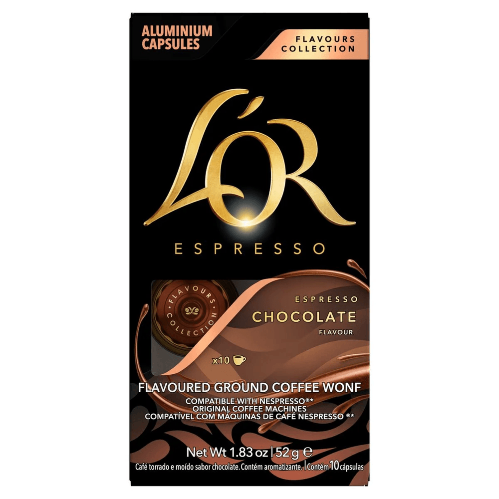 CAFE TORRADO E MOIDO LOR CHOCOLATE ESPRESSO CAPSULA 52G - redemix