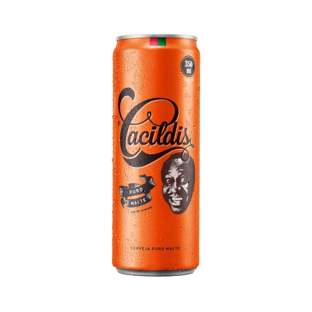 CERVEJA CACILDIS PURO MALTE LATA SLEEK 350ML - redemix