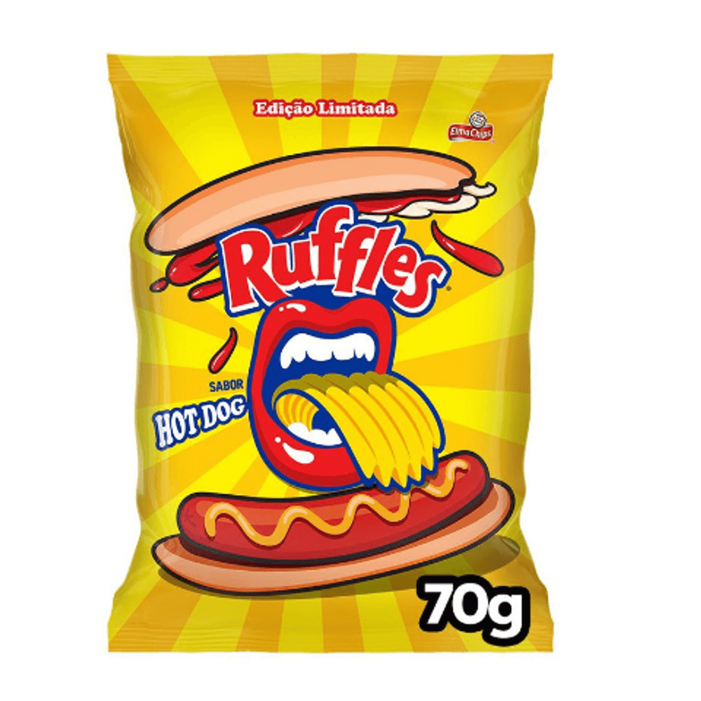 BATATA RUFFLES LANCHE HOTDOG 70G - redemix