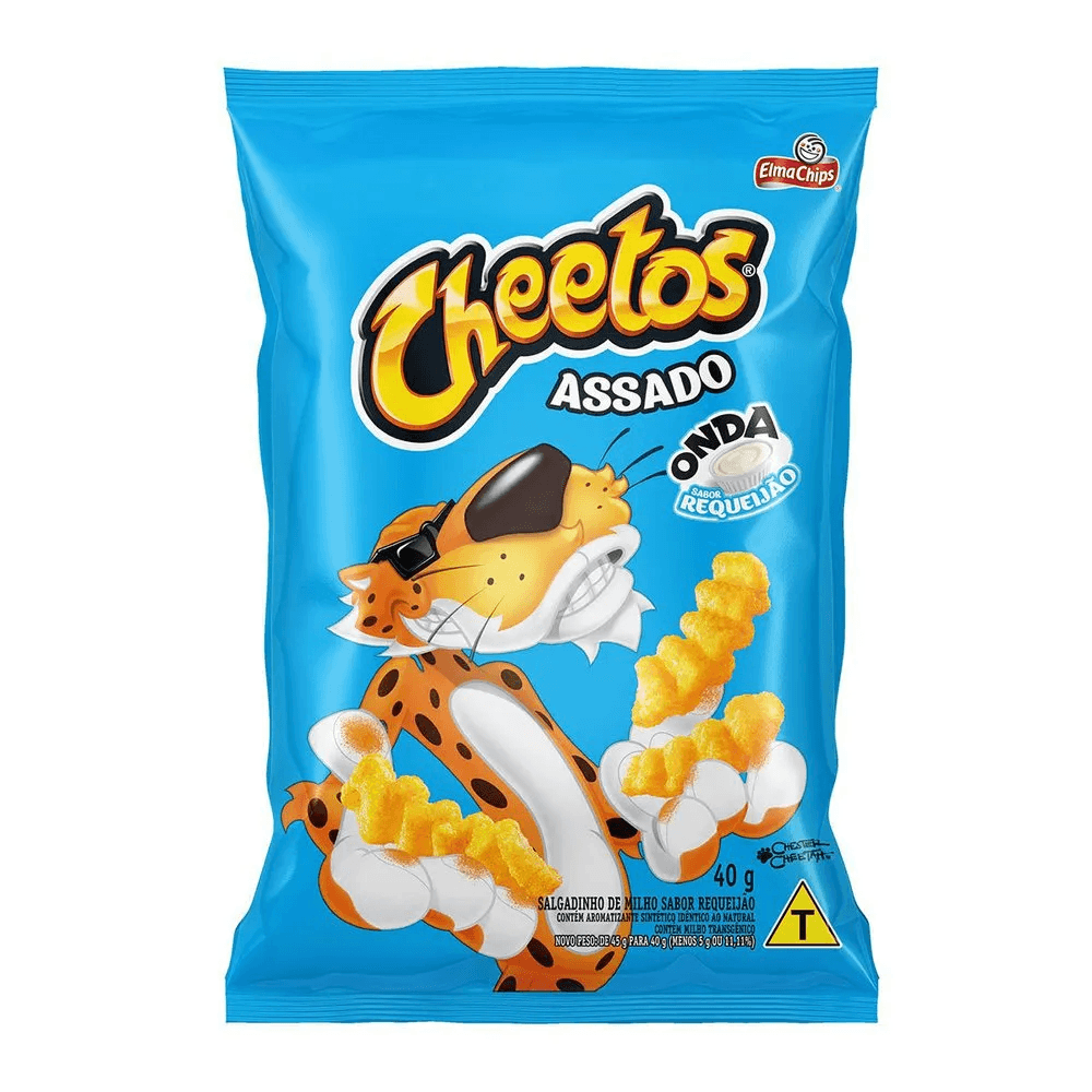 SALGADINHO CHEETOS ONDA REQUEIJÃO 40G - redemix