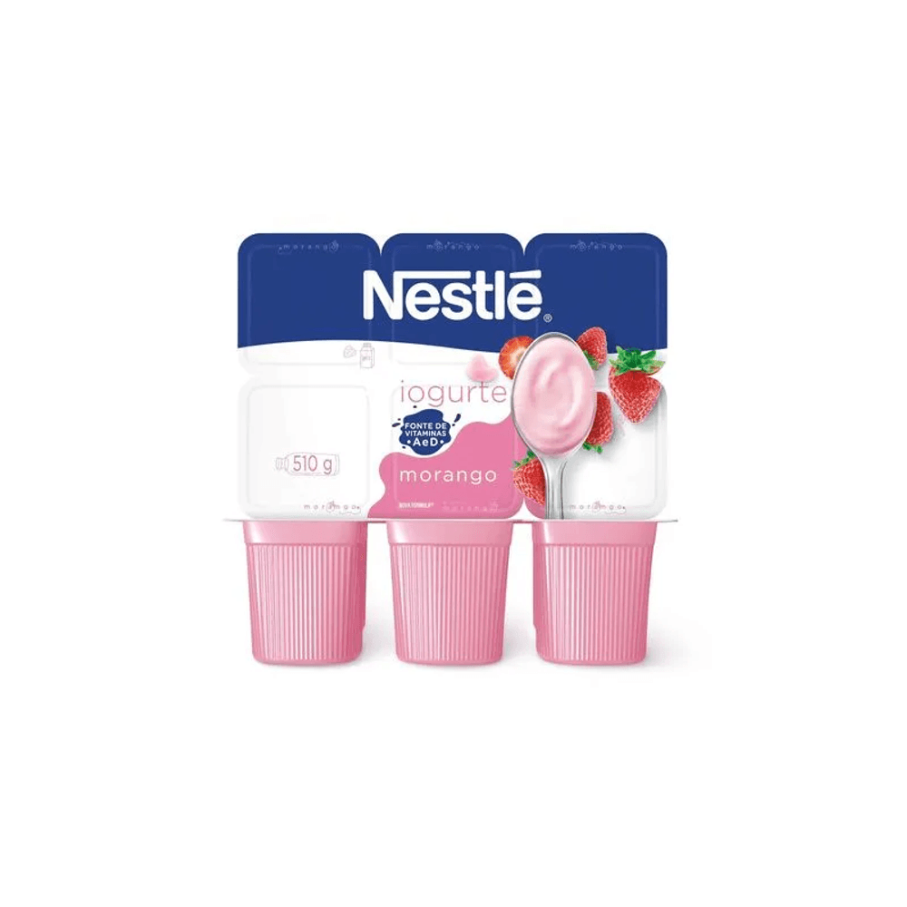 IOGURTE POLPA NESTLE MORANGO 510G - redemix