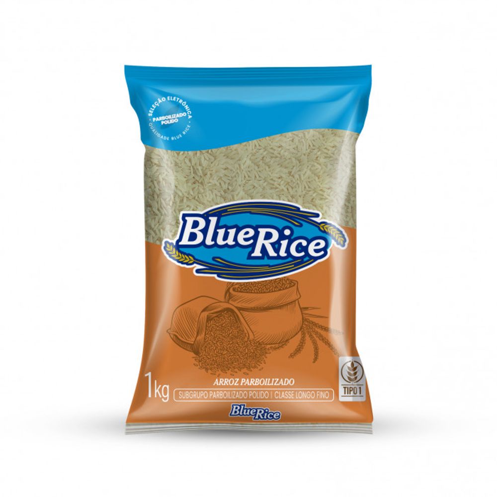 ARROZ PARBORIZADO BLUE RICE 1KG - redemix