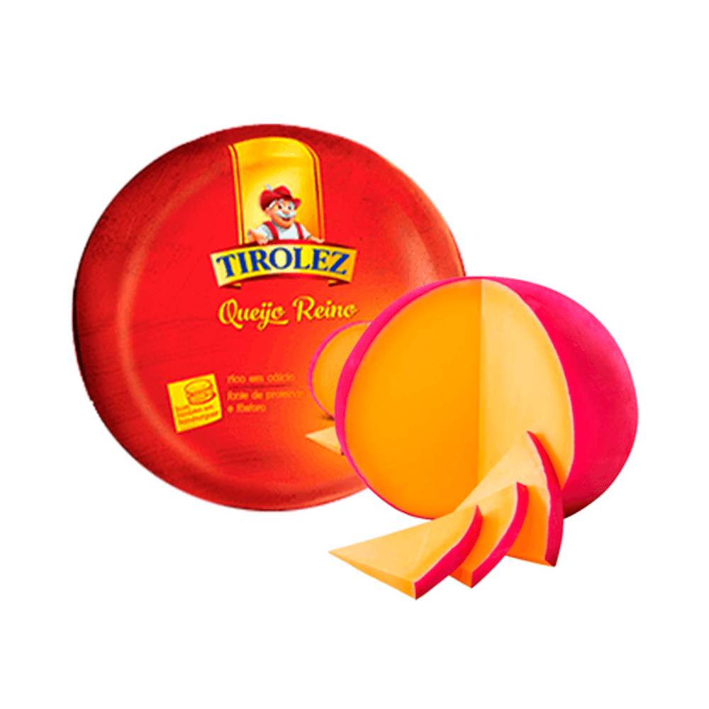 QUEIJO REINO MINI TIROLEZ FATIADO BANDEJA 200G - redemix