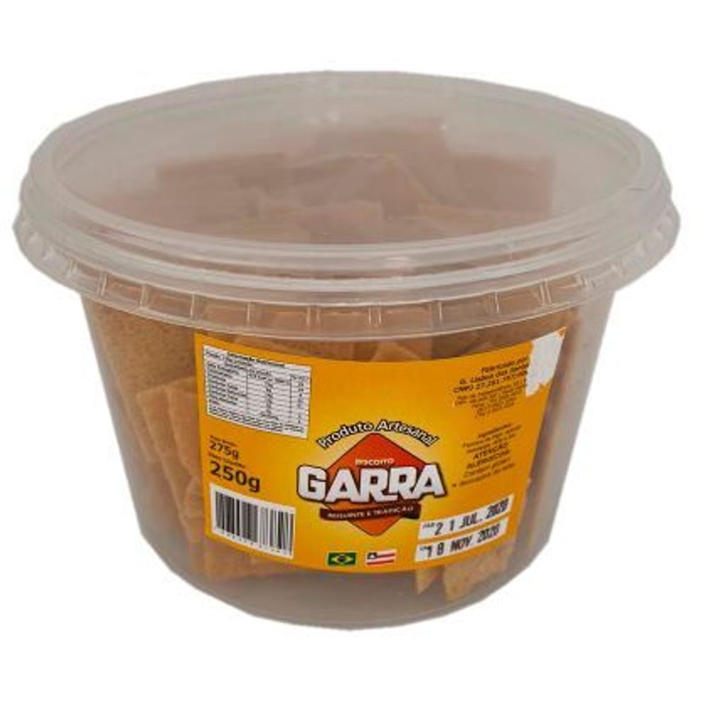 BISCOITO GARRA 250G - redemix