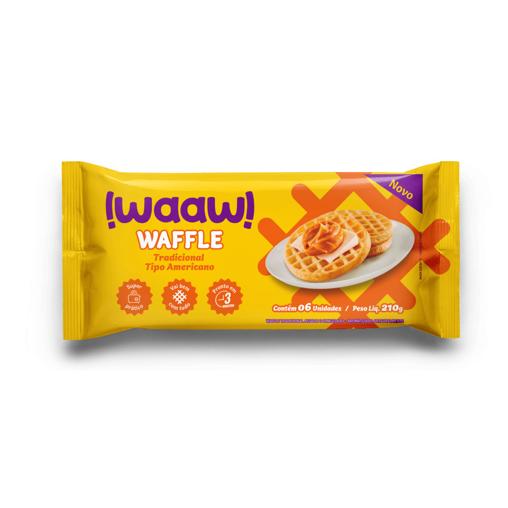 WAFFLE WAAW TRADICIONAL 210G - redemix