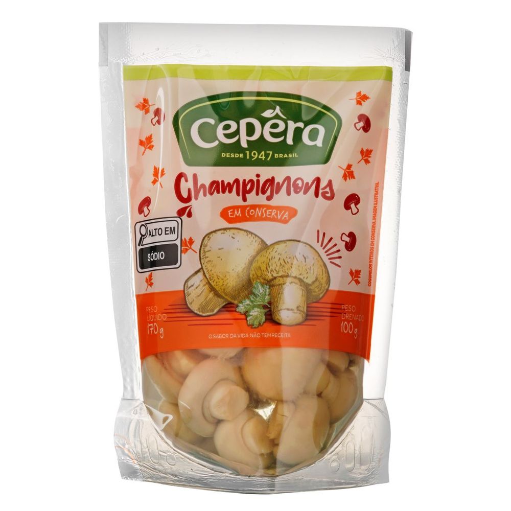 COGUMELO CEPERA SACHE 170G - redemix