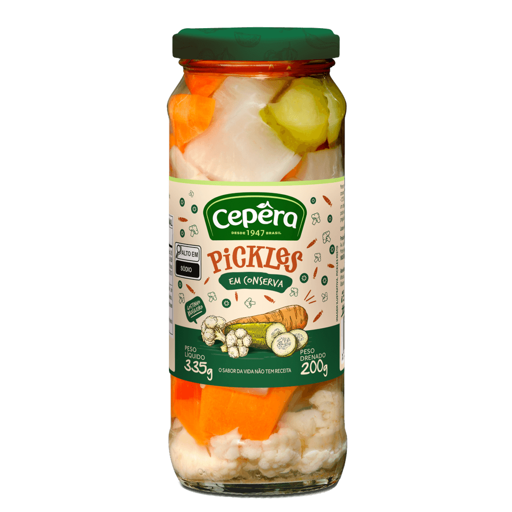 PICKLES MISTO CEPERA 200G - redemix