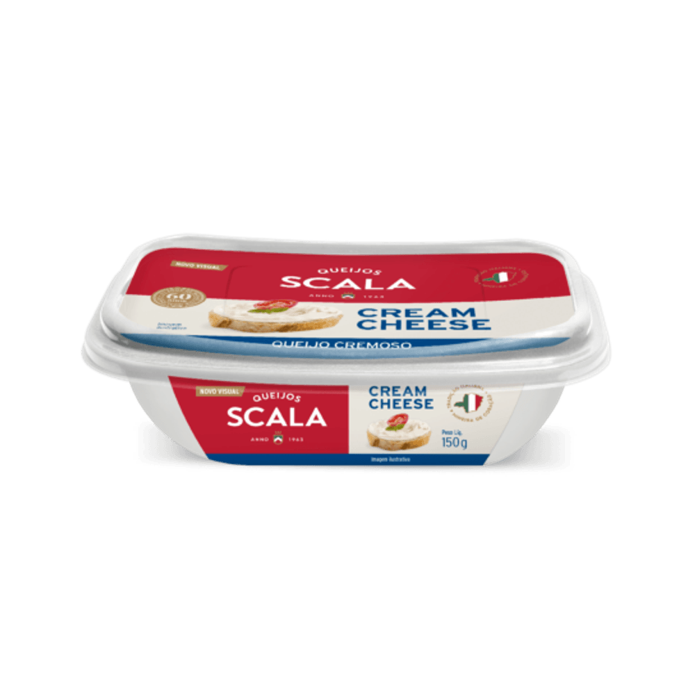 CREAM CHEESE SCALA LIGHT 150G - redemix
