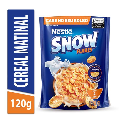 CEREAL MATINAL SNOW FLAKES NESTLE 120G - redemix
