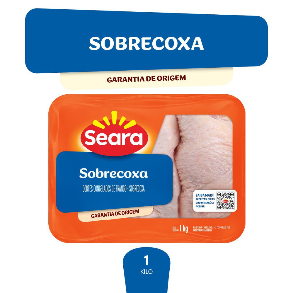 SOBRECOXA SEARA BANDEJA 1KG - redemix