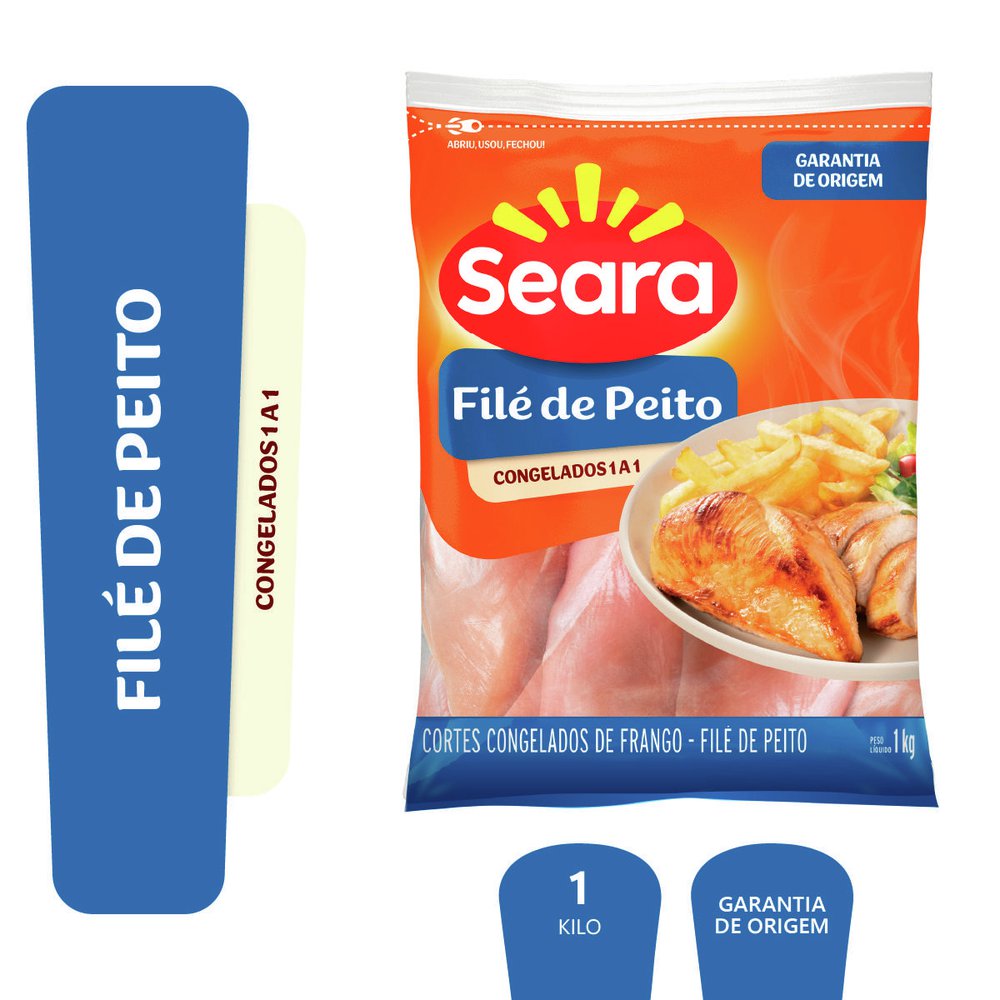 FILE PEITO SEARA IQF 1KG - redemix