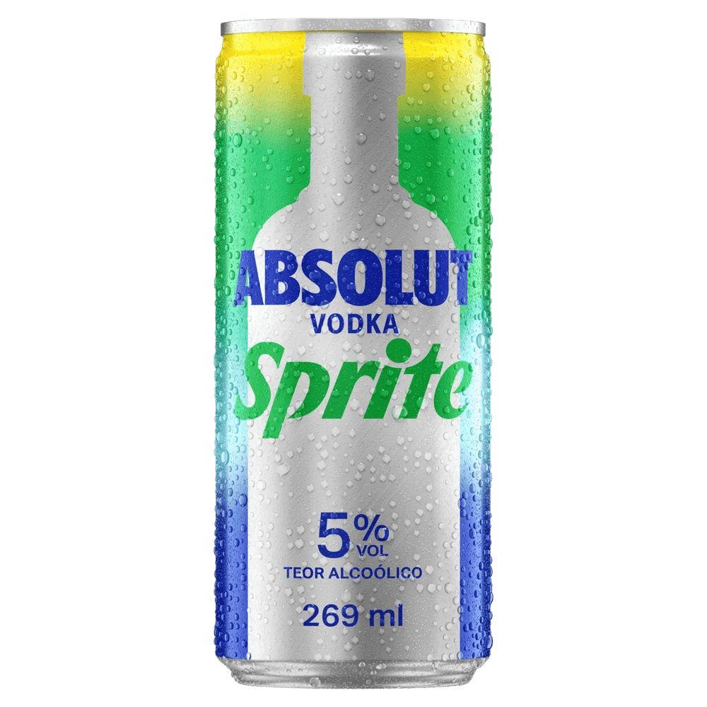BEB MIS ABSOLUT VODKA SPRITE 269 ML - redemix