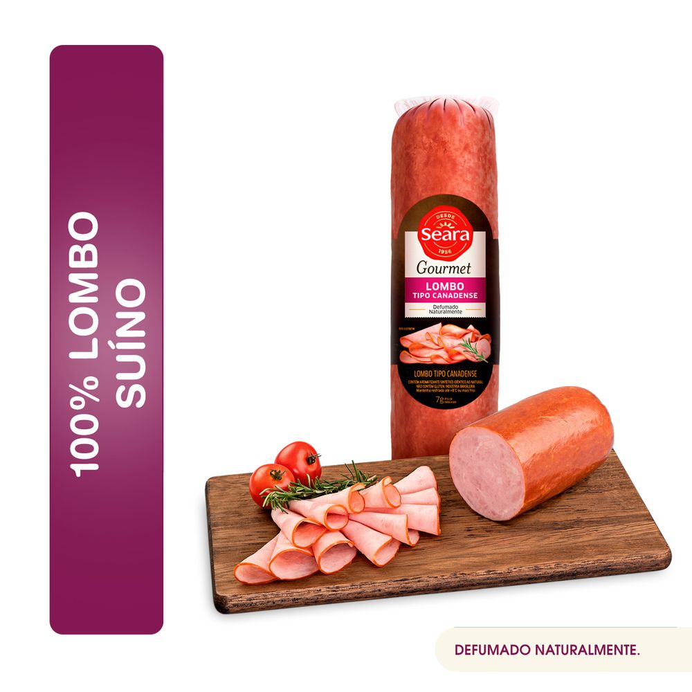 LOMBO TIPO CANADENSE SEARA GOURMET 1 UNIDADE 1600G - redemix