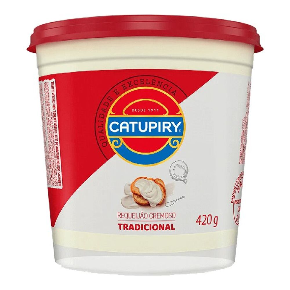 REQUEIJAO CREMOSO TRADICIONAL CATUPIRY 420G - redemix