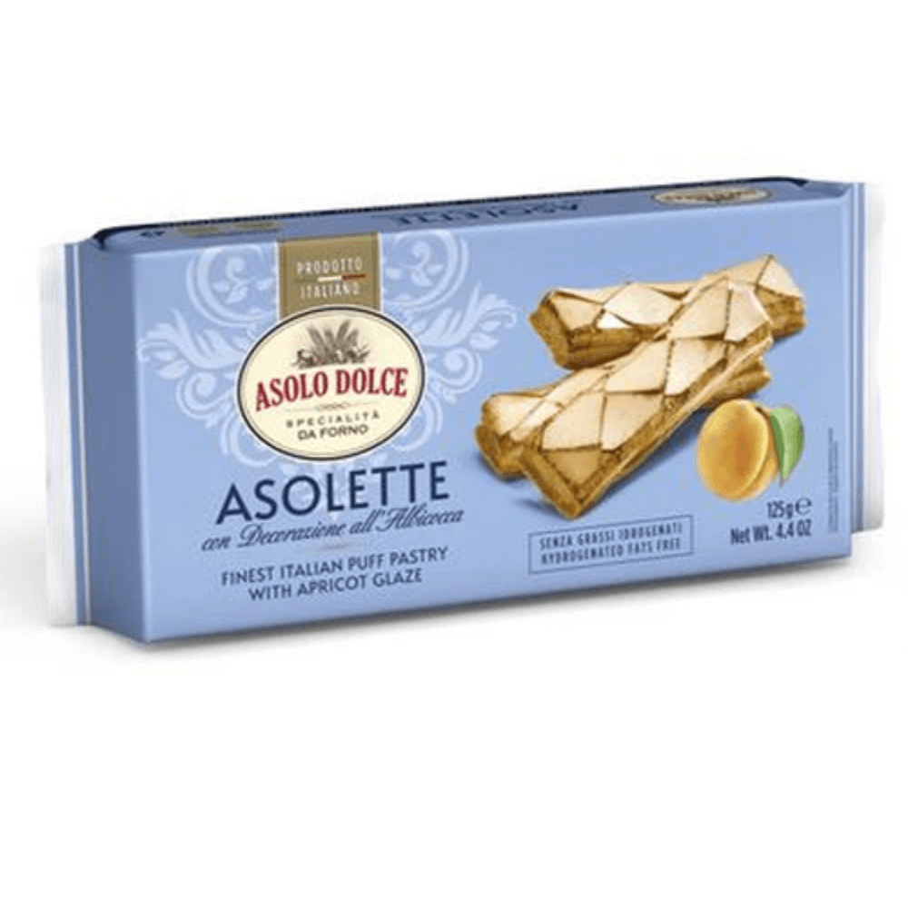 BISCOITO ASOLO DOLCE FOLHADO 125G - redemix