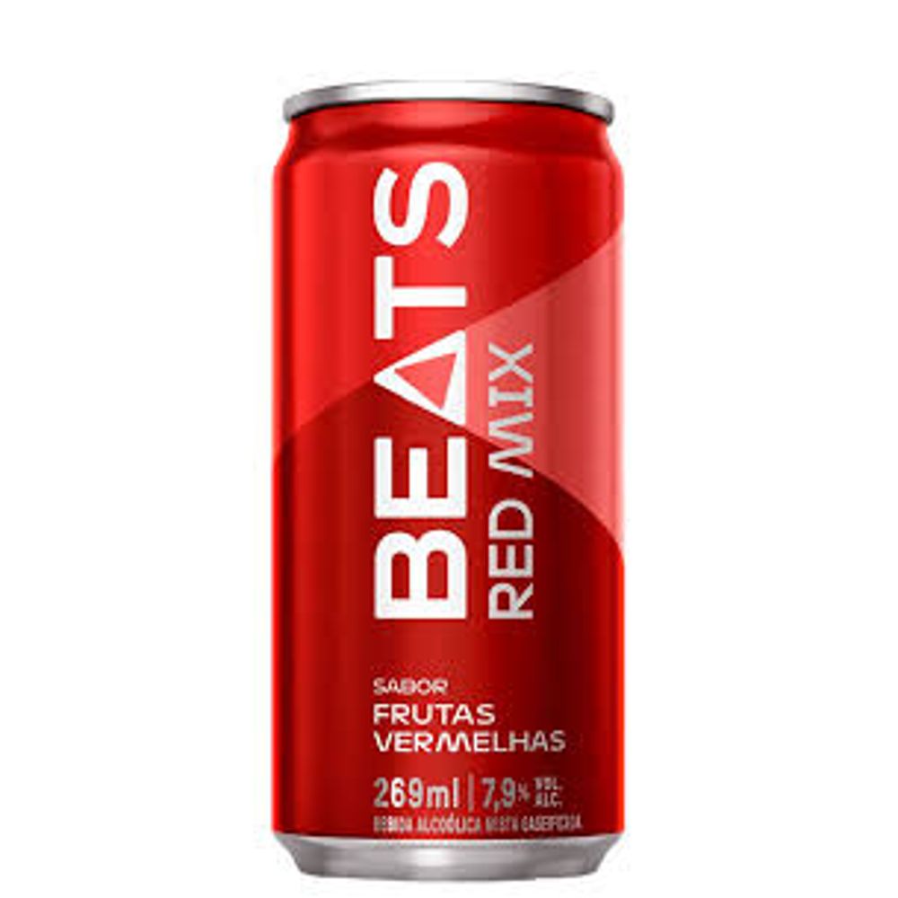 BEBIDA MISTA SKOL BEATS RED MIX LATA 269ML - redemix