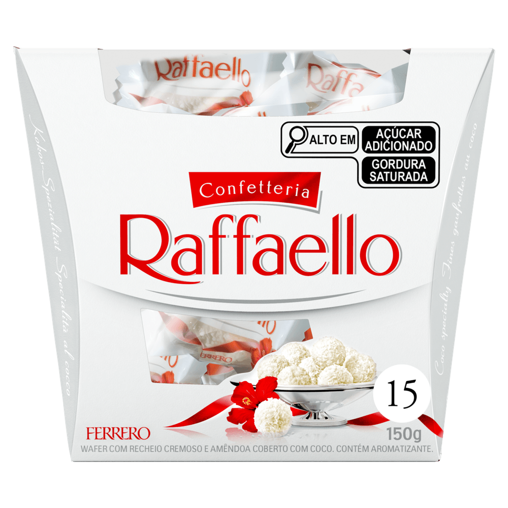 RAFFAELLO 15 UNIDADES 150G - redemix