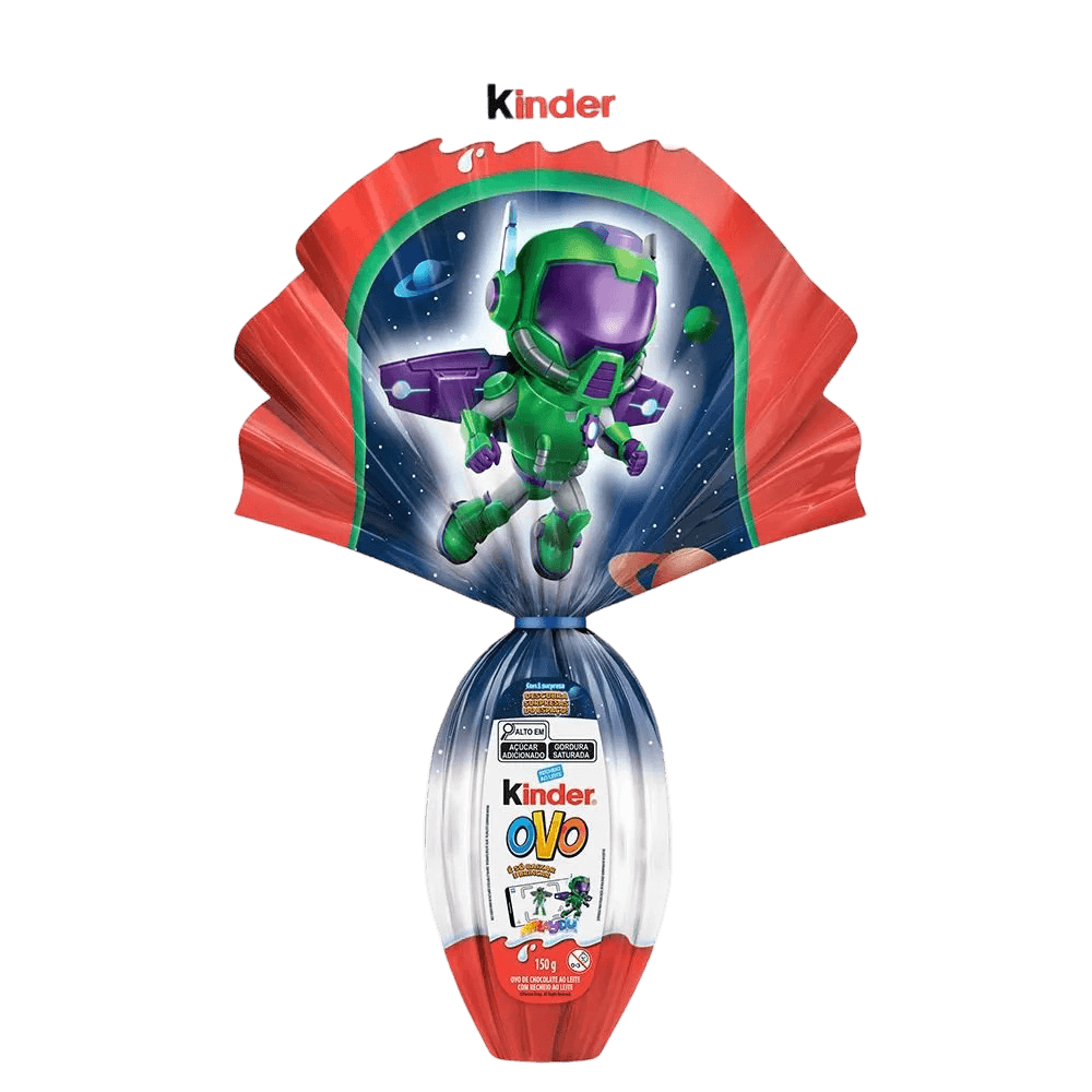 OVO PASCOA KINDER SURPRESA NO ESPACO 150G - redemix