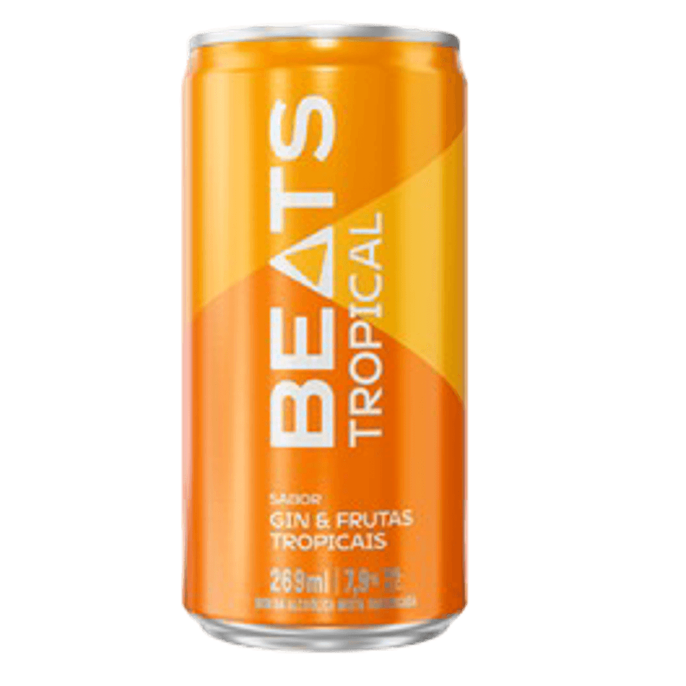 BEBIDA MISTA BEATS TROPICAL LATA 269ML - redemix