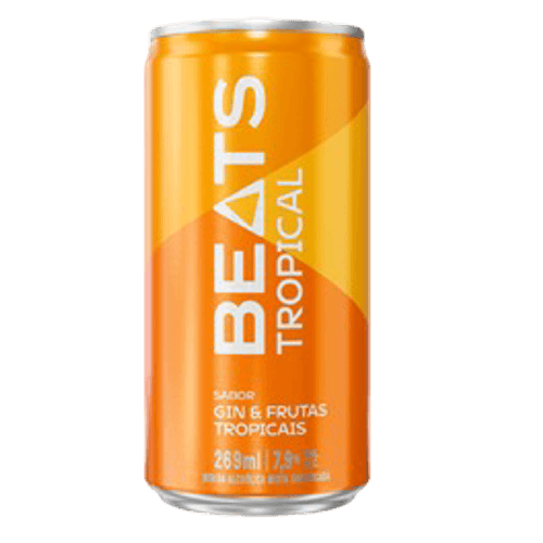 BEBIDA MISTA BEATS TROPICAL LATA 269ML - redemix