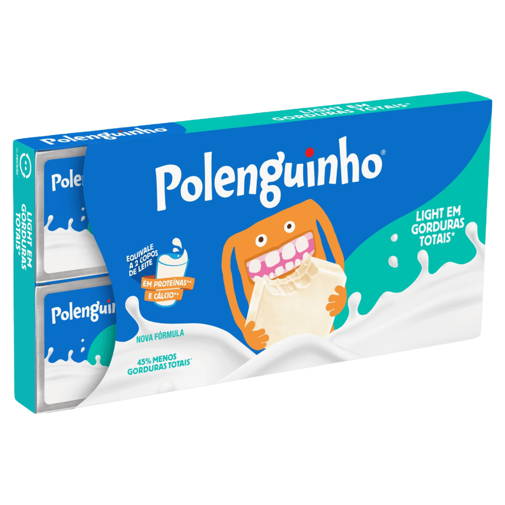 QUEIJO POLENGUINHO LIGHT 136G - redemix
