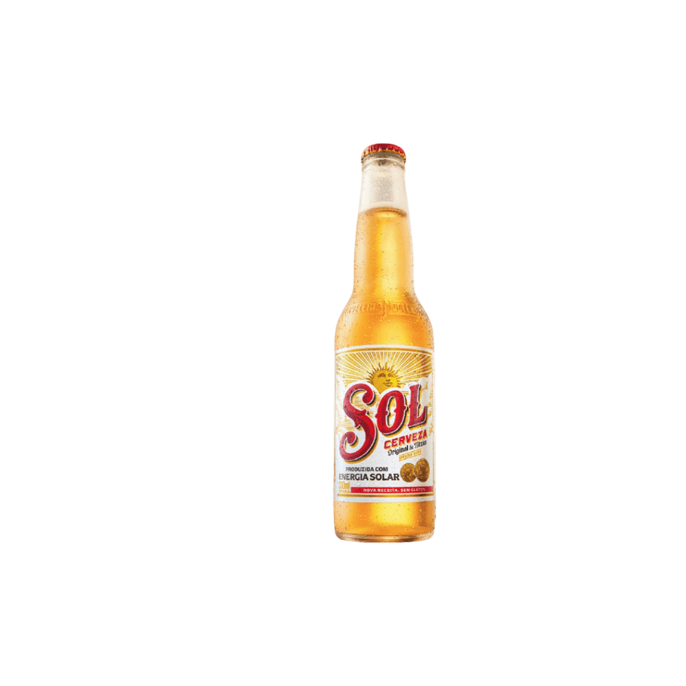 CERVEJA SOL PILSEN LONG NECK 330ML - redemix